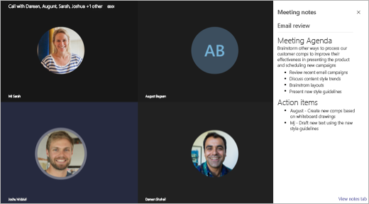 Meeting Notes In Teams